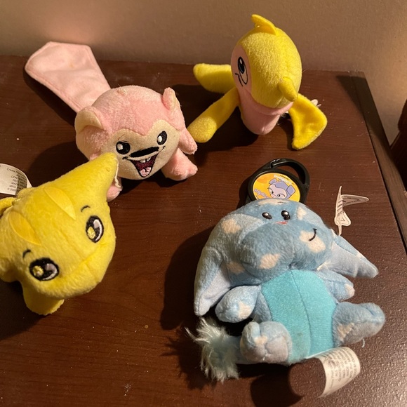 Toys | Vintage Bundle 4 Mcdonalds Neopet Mini Plushies | Poshmark